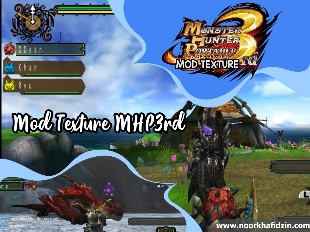 Download Mod HD Texture Pack Monster Hunter Portable 3rd (MHP3rd ...